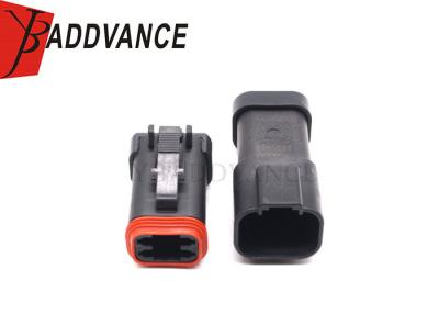 China DT06-4S-E005 DT04-4P-E005 4 Pin Sealed Automotive Connector Female Male PA66 GF25 for sale