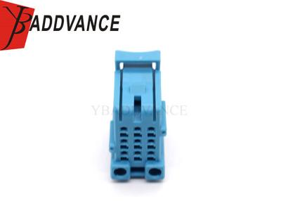 China TE Connectivity 2377860-4 Blue 11 Pin Female Wire-to-Wire Connector Housing PA66 GF25 for sale