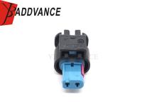 China Waterproof 2 Pin Female PA66 GF15 Connector 0-2112986-3A for VW BMW Audi -55 to 125°C for sale