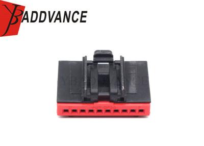 China YBADDVANCE 10 Pin Female Automotive Wire Harness Connector 1452187-1 Unsealed PBT-GF30 20.83mm Width for sale