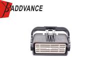 China Black Female 64 Pin Automotive ECU Wire Harness Connector Housing PBT-GF30 125°C for sale