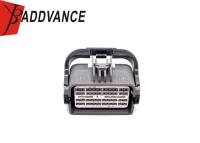 China Black 48 Pin Female Sealed ECU Wire Harness Connector Housing PBT-GF30 125C Automotive for sale
