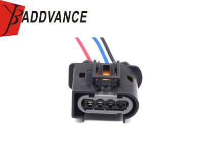 China Waterproof Female 4 Pin Kostal 3.5mm Connector Cable Wire Harness 15cm PA66 GF15 for sale