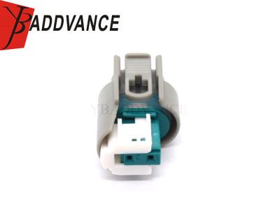 China TE Connectivity AMP 2 Pin Female Connector 9-967644-1 Sealed Waterproof Grey PBT-GF30 for sale