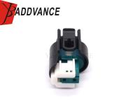 China TE 2 Pin Black Waterproof Sealed Auto Connector 9-967644-1 for BMW Wiring 20.83mm Width for sale