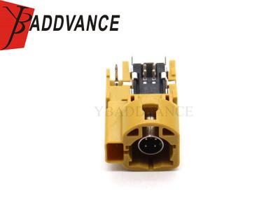 China HSD LVDS 4 Pin PCB Right Angle Mount Connector for Car Camera Display Satellite Radio for sale