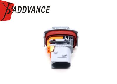 China Grey Waterproof 2 Pin Automotive Connector 33341143 Male PA66 GF15 125C for sale