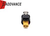 China TE Tyco 2112985-A 2 Pin Female Impact Amp Sensor Connector Plug for VW Audi Sealed PA66 GF15 for sale