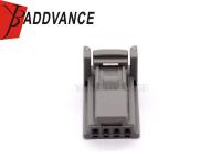 China Gray 4 Pin 1379658-2 Female Socket Connector Housing with Terminal PA66 GF15 for sale