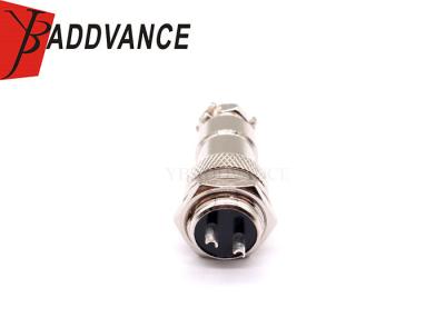 China GX16-2 2 Pin 16mm Male Female Circular Aviation Connector Plug PA66 for sale