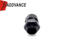 China PG13.5 Nylon IP68 Cable Gland 5mm to 12mm Black Connector for Wire-to-Wire for sale