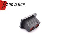 China Deutsch DRC12-24PA 24 Way Female Connector Housing PA66 GF15 Sealed Black for sale