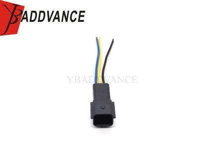 China 31403-3100 Molex MX64 Sealed 3 Pin Male Connector Harness - Nylon Housing, 125°C Temperature Rating, 2.23-3.68mm Wire Range for sale