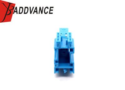 China Female 2 Way Automotive Electrical Unsealed Blue Connector PA66 GF15 125°C for sale