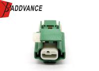 China Female 2 Pin Green Connector Housing with Terminals 55200200 Sealed PA66 GF 125C for sale