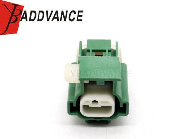 China Female 2 Pin Green Connector Housing with Terminals 55200200 Sealed PA66 GF 125C for sale