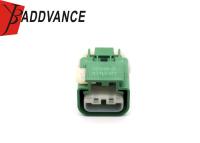 China Aptiv APEX Series 54200338 Green 3 Pin Female Electrical Connector Sealed PA66 GF for sale