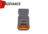 China JST 04T JWPF VSLE Waterproof 4 Pin Male Connector 2mm Pitch Black PA66 GF30 for sale