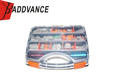 China Deutsch DT Series Connector Kit 2-12 Pin Solid Contacts with Removal Tool Set for sale