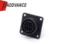 China TE Connectivity AMP CPC Series 1 Female 14 Pin Panel Mount Circular Connector 206043-1 Unsealed for sale