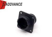 China TE AMP CPC 16 Pin Male Circular Power Connector 206036-1 Unsealed PA66 GF for sale