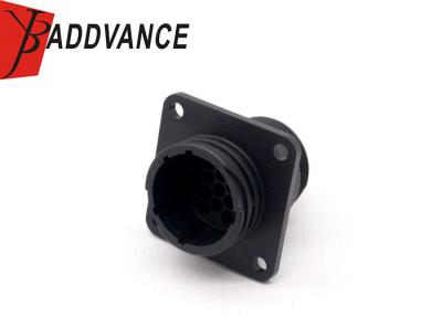 China TE AMP CPC 16 Pin Male Circular Power Connector 206036-1 Unsealed PA66 GF for sale