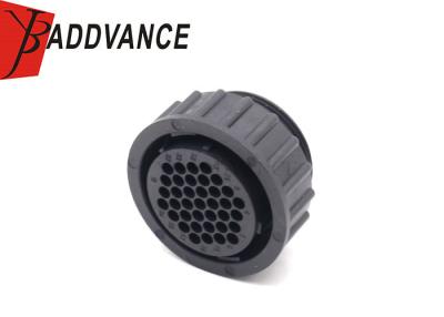 China TE Connectivity AMP CPC Series Female 37 Pin Circular Cable Connector 206150-1 Unsealed PA66 GF for sale