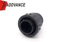 China TE Connectivity 206044-1 Black 14 Way Male Circular Plug Connector Housing Sealed PA66 GF for sale