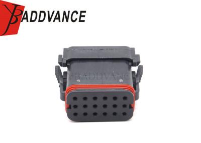 China TE Connectivity AMP Deutsch DT16-18SA-K004 Female Waterproof 18 Way Connector Housing with Terminals for sale