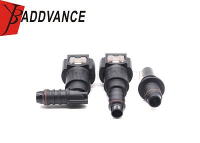 China Straight 90 Degree Fuel Line Connector 11.8mm ID10 Elbow for Fuel Pipe Quick Connector for sale
