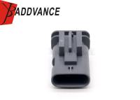China TE Connectivity 2-1564559-2 Grey PBT GF30 Male 4 Pin Waterproof Connector 125°C for sale