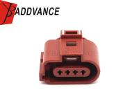 China 1J0973724A Brown FEP 2.8 mm Sealed Female Automotive Connector 4 Pin for VW for sale