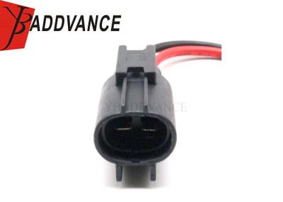 China 176143-2 4.8mm Automotive Male 2 Pin Connector Wire Harness Sealed Nylon for Ford Mazda Toyota for sale