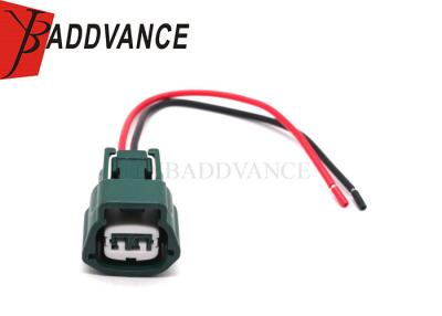 China 6189-0775 2 Pin Female Green RS090 Sealed Automotive Plug Pigtail for Nissan 125°C for sale
