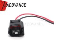 China 7283-7028-40 2 Pin Female Temperature Sensor Connector Pigtail For Toyota 90980-11070 Sealed Nylon for sale