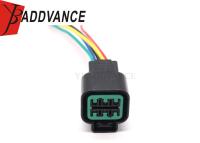 China Automotive Electrical Headlight Female 6 Pin Wire Harness Connector for Hyundai Sealed Nylon 125C for sale