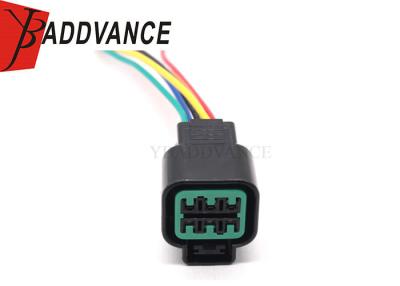 China Automotive Electrical Headlight Female 6 Pin Wire Harness Connector for Hyundai Sealed Nylon 125C for sale