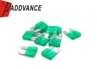 China 30 Amp Green Mini Blade Fuse APM ATM Automotive Blade Fuse for Truck Cars 125°C for sale