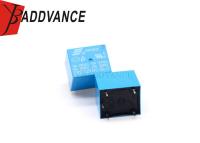 China Mini 12V DC 250VAC 10A 5 Pin Blue Automotive Songle Power Relay SRD-12VDC-SL-C for sale