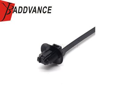 China Outside Serrated Plastic Cable Tie Holder Screw Mount 2.0-50.0mm PA66 125°C for sale
