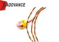 China ABX-5 2 Pin Airbag Connector Plug Wire Harness Pink Body Sealed PBT for GM for sale