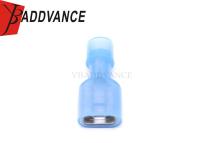 China FDFN2-250 Female Nylon Fully Insulated Double Blue Crimp Terminals 14-16 AWG for sale