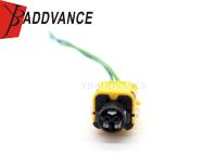 China Black Yellow 2 Pin Female PBT GF15 Sealed Auto Airbag Connector Plug Wire Harness 16-22AWG for sale