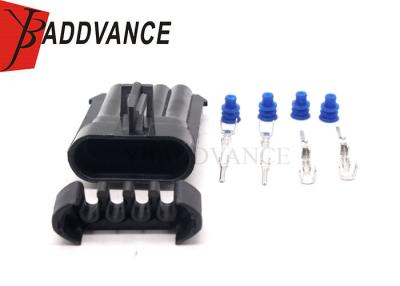 China Aptiv Metri-Pack 150 Male 4 Pin Oxygen Sensor Connector 12162102 Sealed 16-22AWG for sale