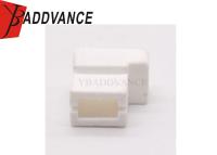 China 2 Pin Automotive Female Unsealed Wire Cable Connector White PBT 16-22AWG for sale