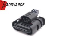 China 6 Pin Female Hirschmann Auto Electrical Connector 1.2mm PA66 GF35 Sealed 125°C for sale