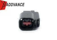 China Automotive Electrical Female 2 Pin Unsealed Wire to Wire Connector PA66 PBT 125°C for sale