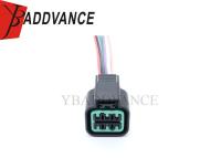 China 6 Pin Auto Kum Female Oxygen Sensor Headlight Wiring Harness for Hyundai Sealed 125°C for sale