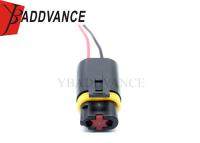 China Waterproof Female 2 Pin Ignition Coil Connector Wire Harness 14481614 14414048 for sale