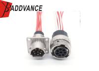 China Amphenol RT06128SNHEC03 RT00128PN03 8 Pin Metal Sealed Connector for New Energy Electric Vehicle for sale